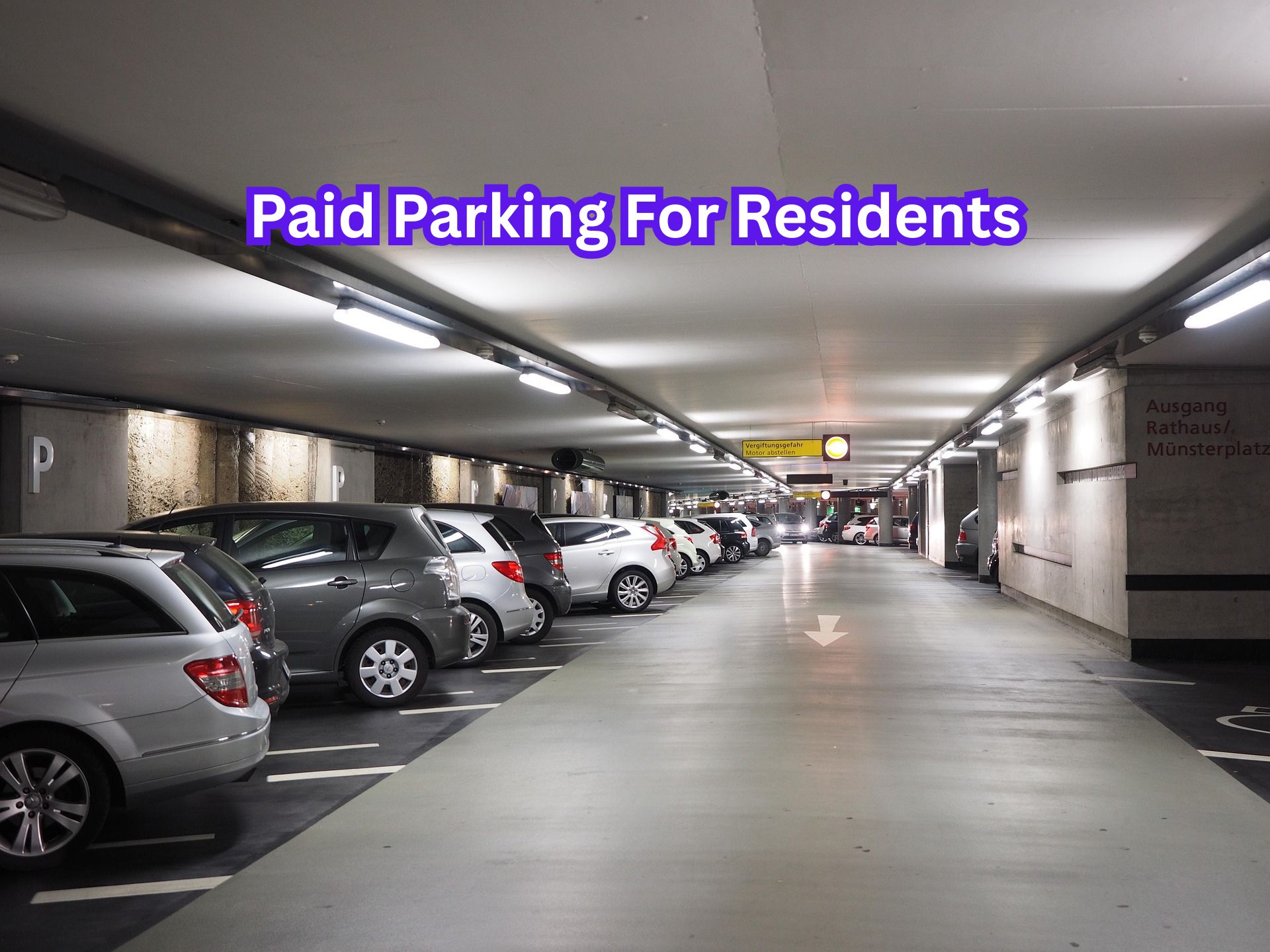 Paid Parking For Residents - Quebec Parking